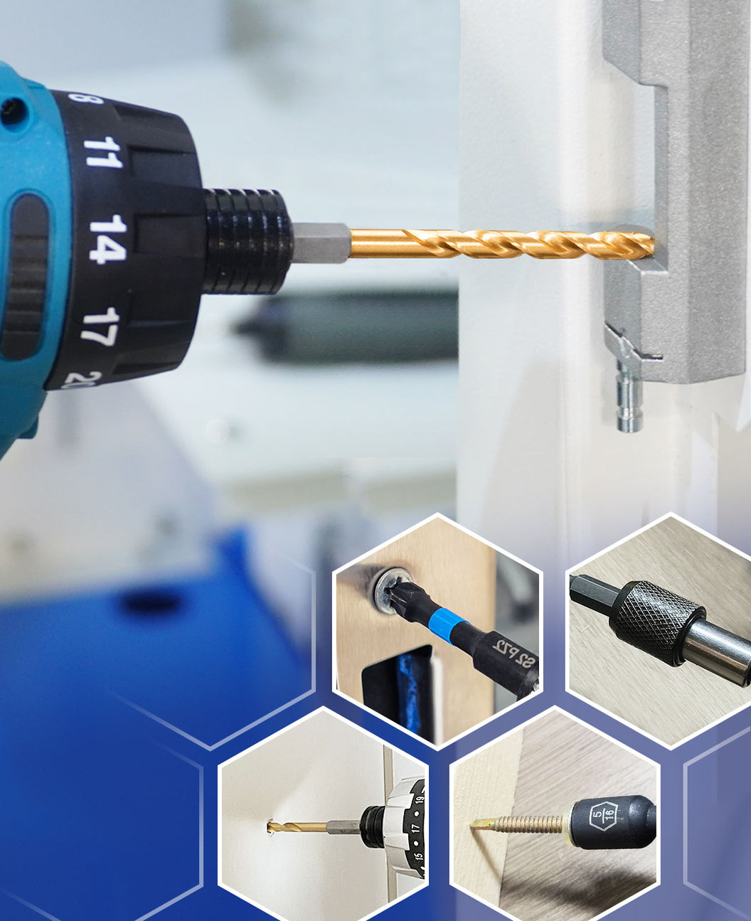 Hex Impact Driver Bit Sets — JEFE HEX